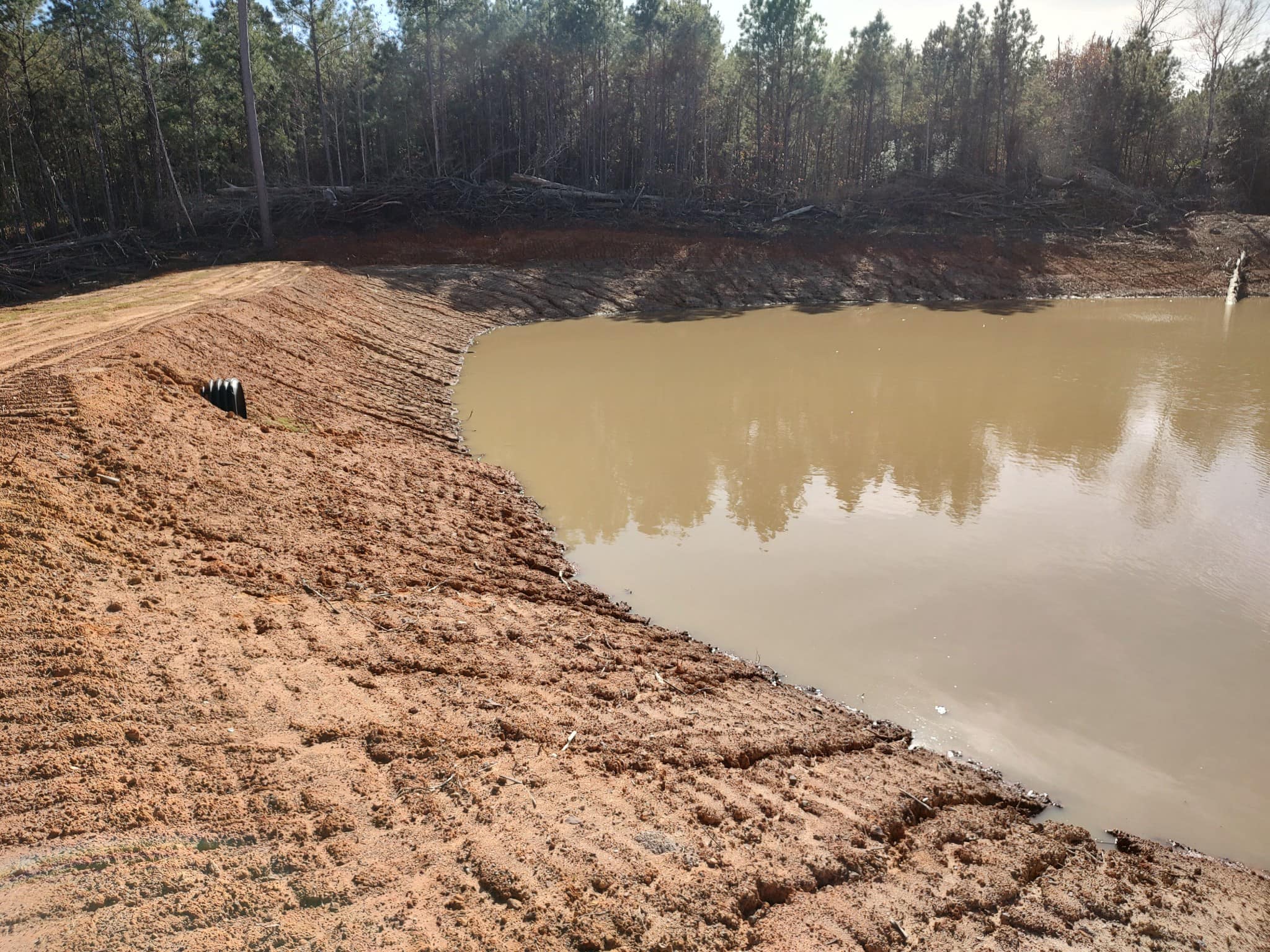 Pond Excavation Contractors in Athens, TX | Kingdom Land & Construction